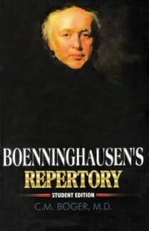 Boger's Repertory - A Comprehensive Study