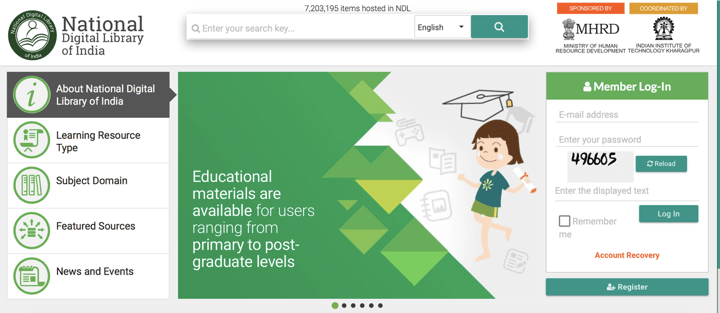 National Digital Library of India