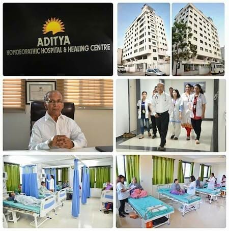 New full fledged 100 bedded nine storey building of Aditya Homoeopathic ...